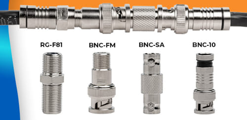 Conector Cable Coaxial, Terminal Cable Rg6. X 100 – ICSAS